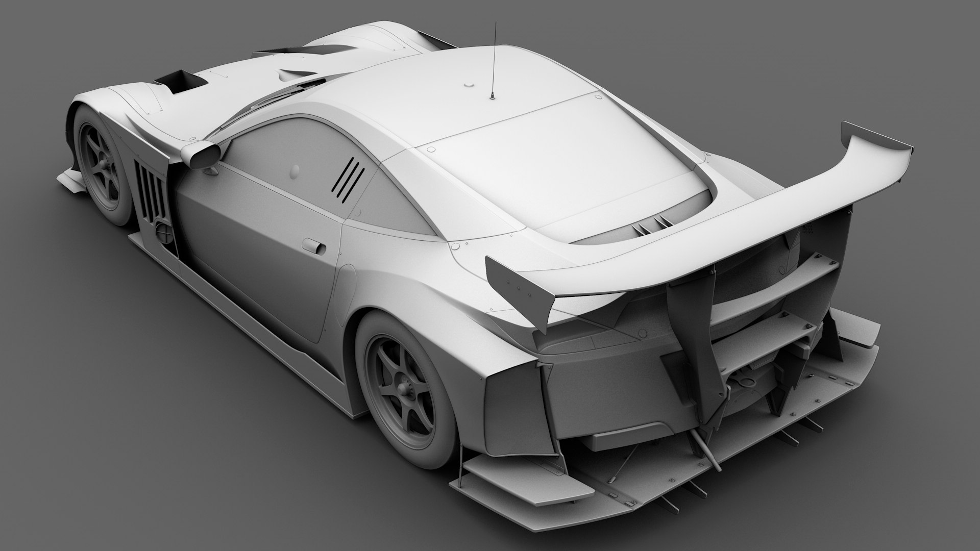 Honda HSV - 010 GT HP 3D Model - TurboSquid 2016840