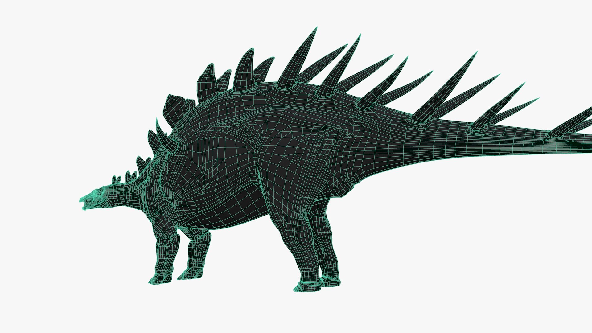 Kentrosaurus 3D Model - TurboSquid 1844323