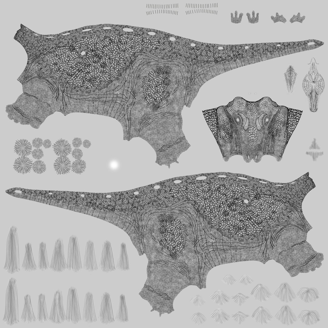 Kentrosaurus 3D Model - TurboSquid 1844323