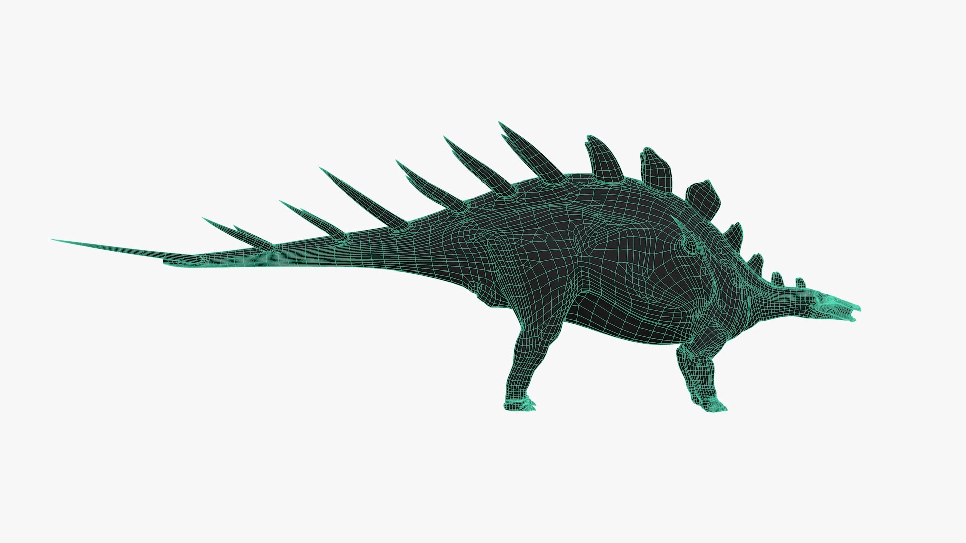 Kentrosaurus 3D Model - TurboSquid 1844323