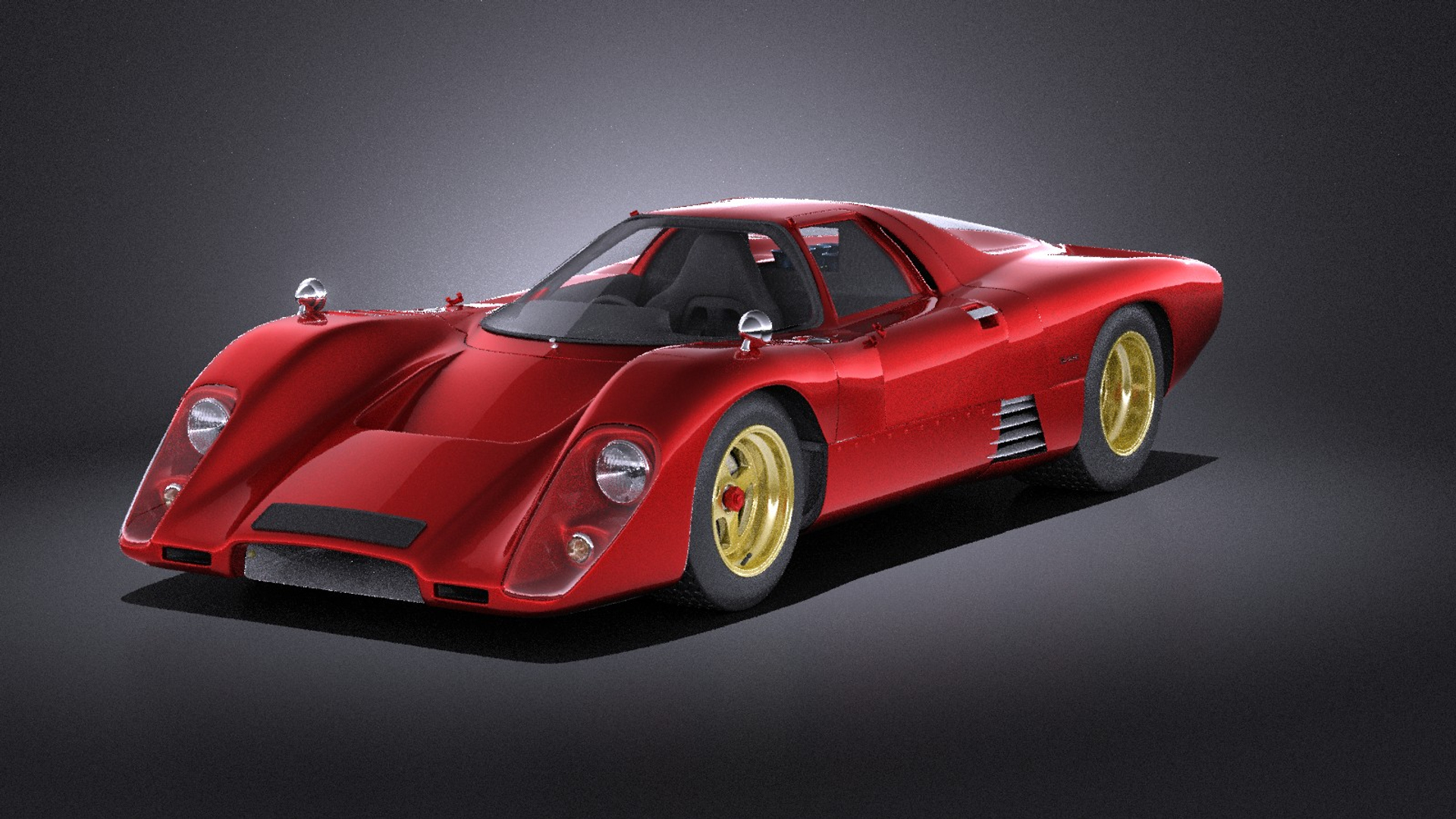 3D Mclaren M6gt 1969 - TurboSquid 1160131