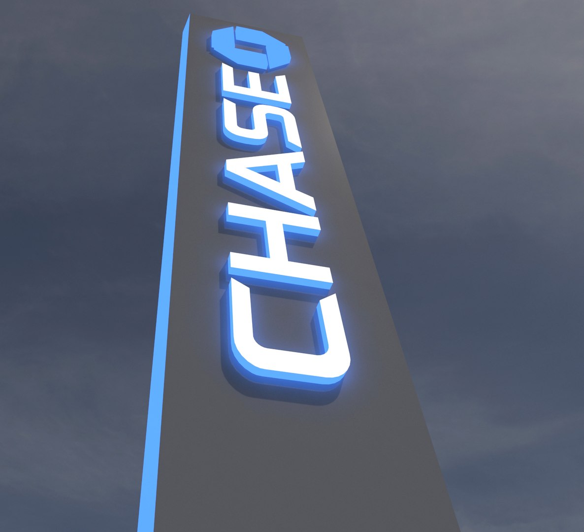 Chase Bank 3d Model