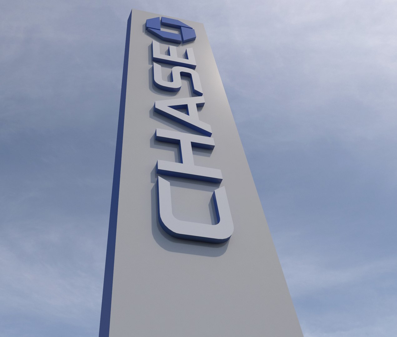 Chase Bank 3d Model
