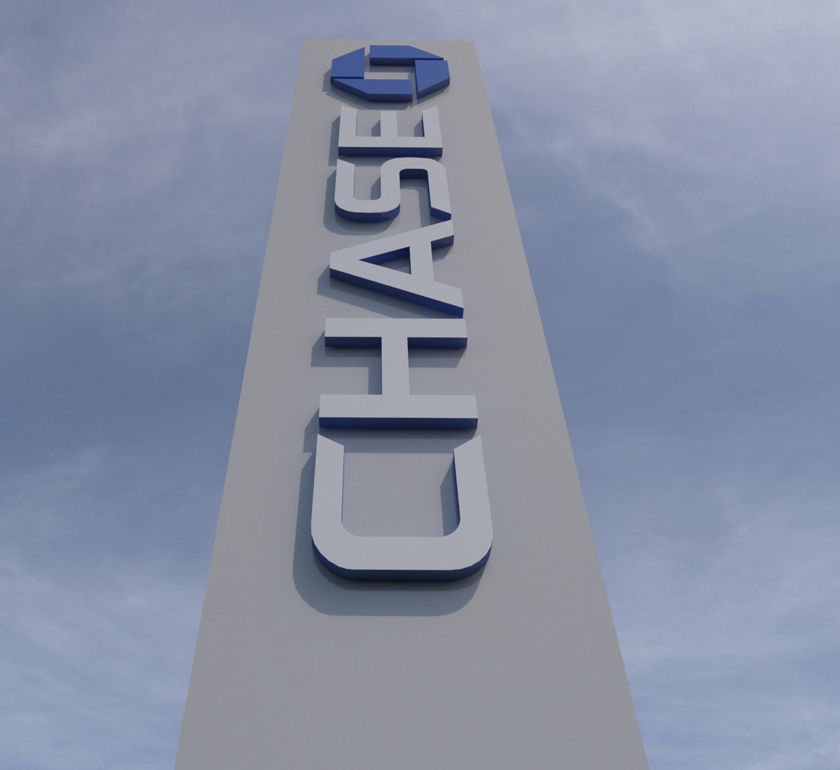Chase Bank 3d Model
