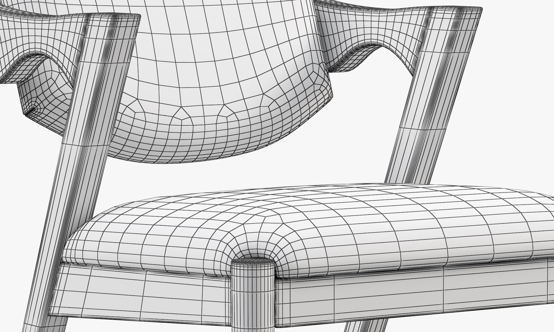 3D Joybird Morgan Dining Chair - TurboSquid 2056752