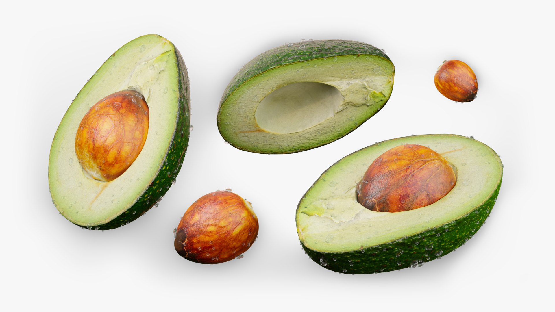 3D Avocado Hass 01 - TurboSquid 2074400