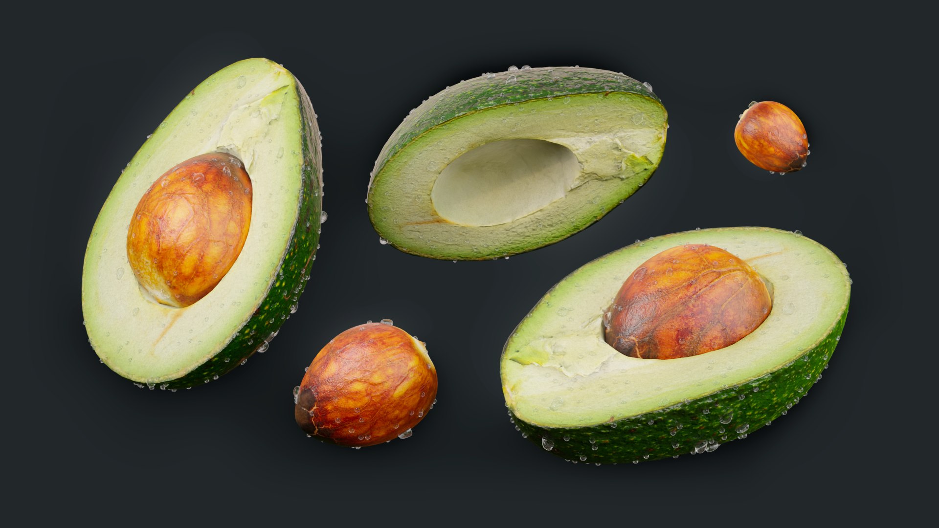 3D Avocado Hass 01 - TurboSquid 2074400