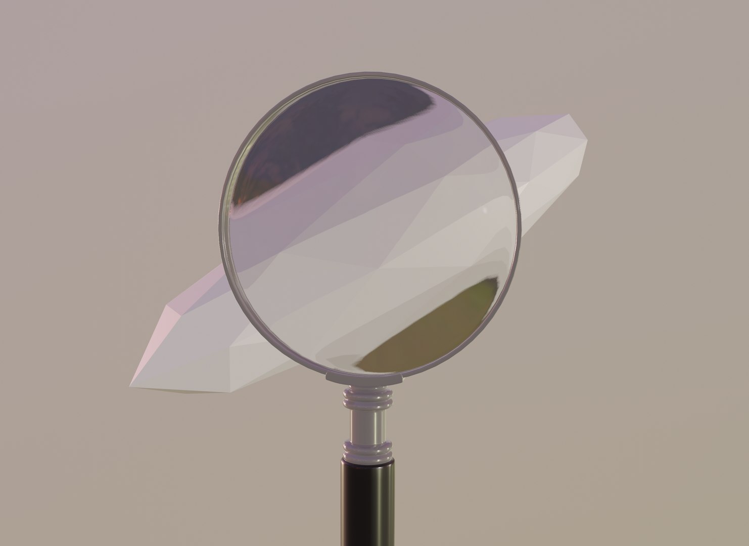 3D Model Magnifying Glass - TurboSquid 1481322