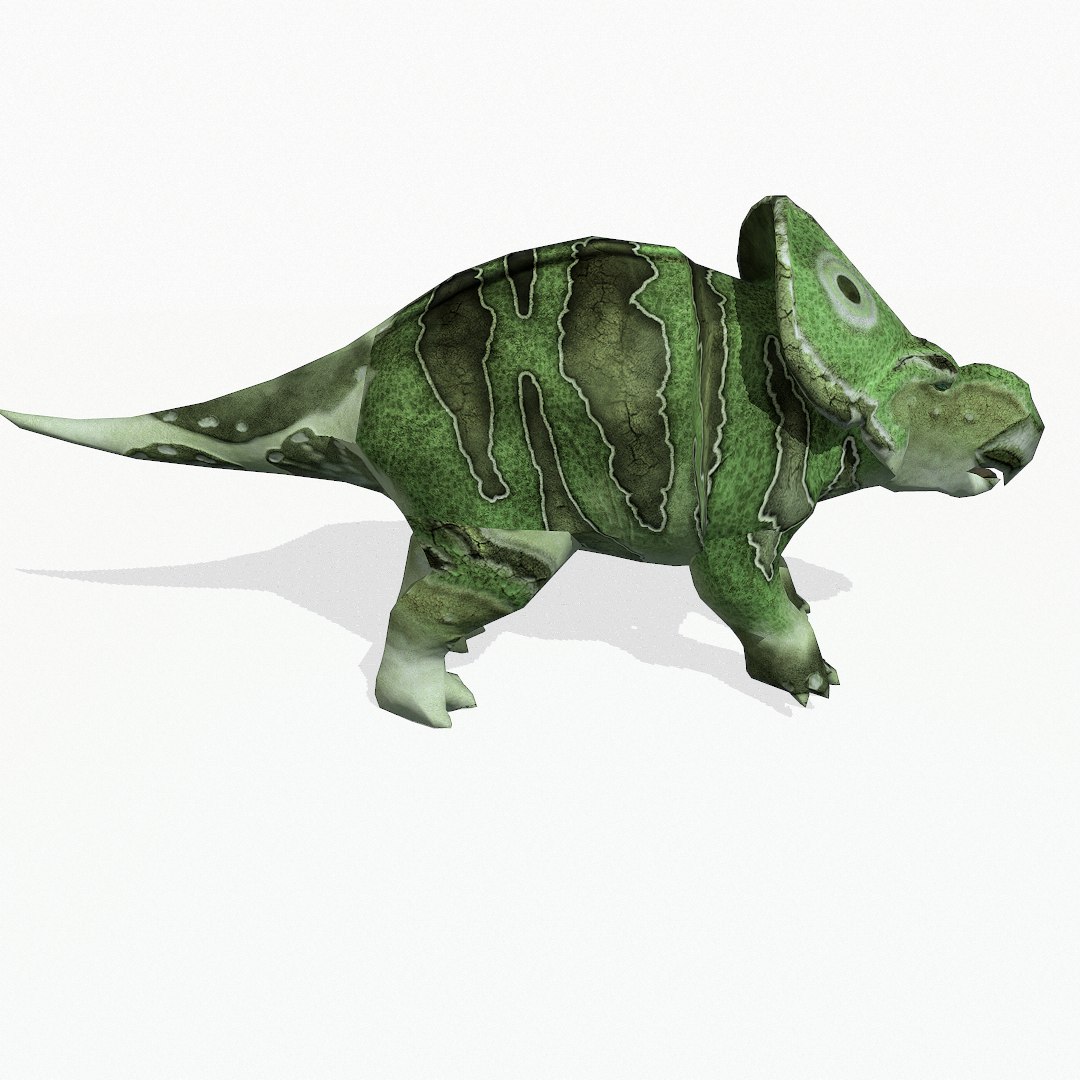 Protoceratops Herbivorous Ceratopsian 3d Model