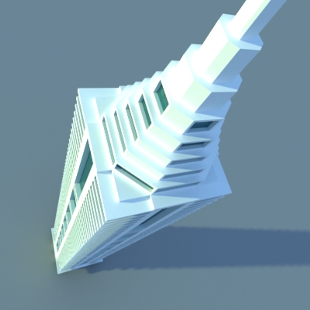 building skyscraper 3d model