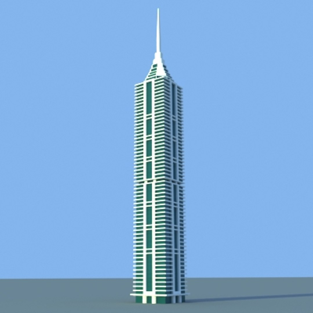 building skyscraper 3d model