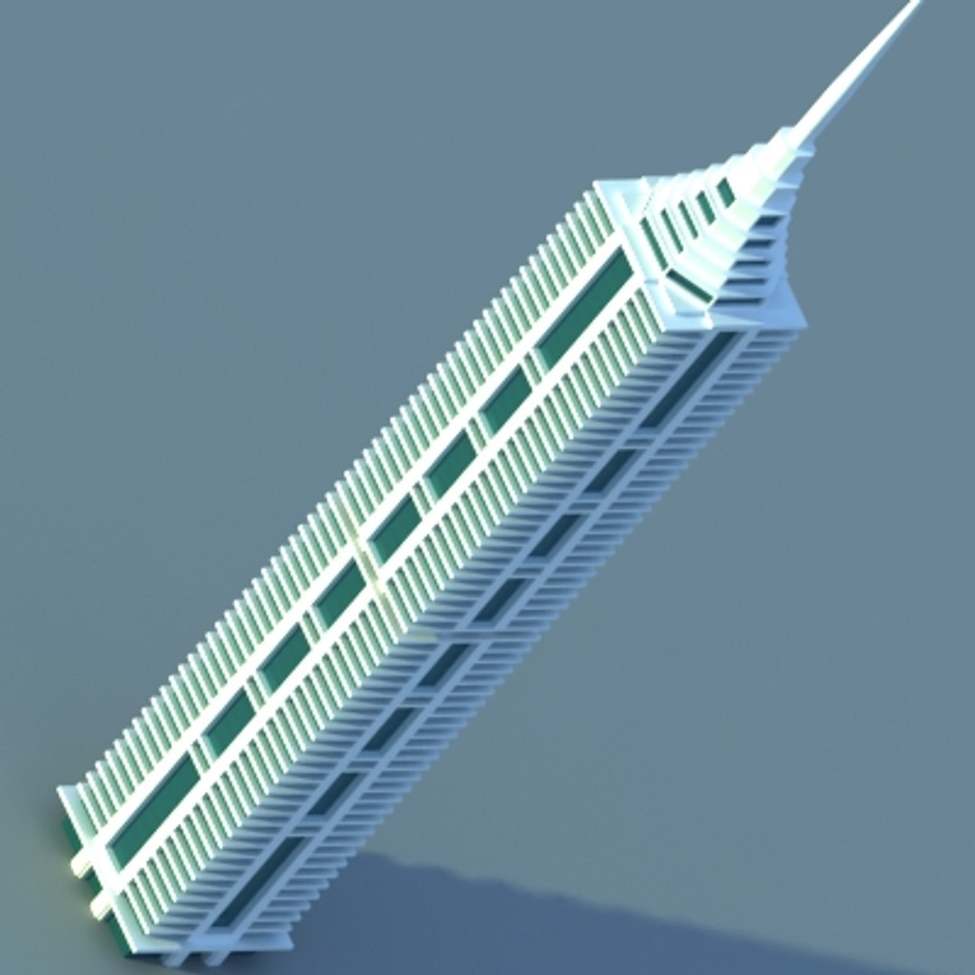 building skyscraper 3d model