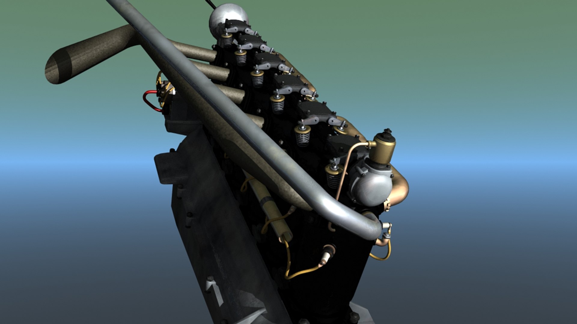 mercedes d engine ww1 lwo