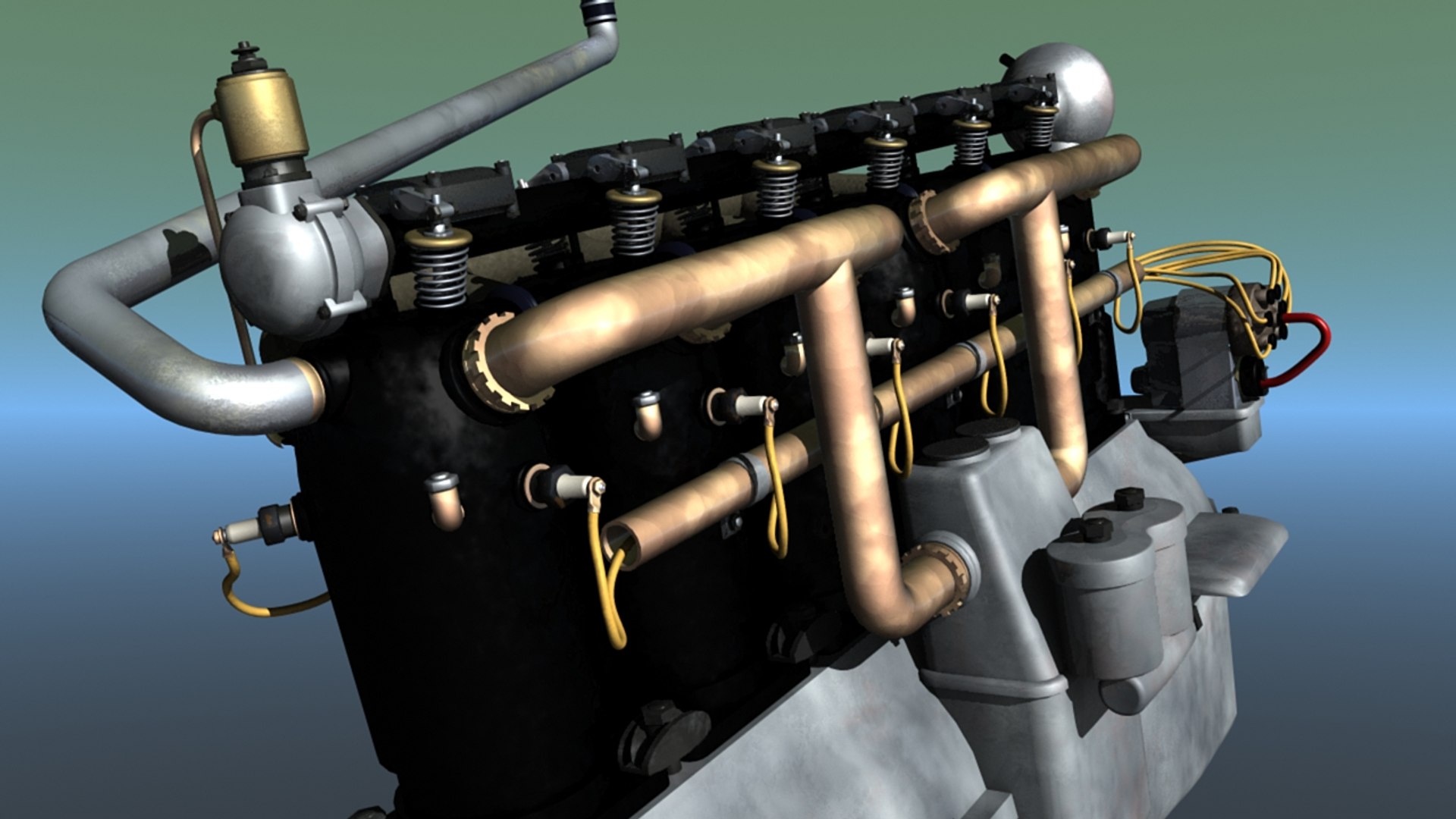 mercedes d engine ww1 lwo