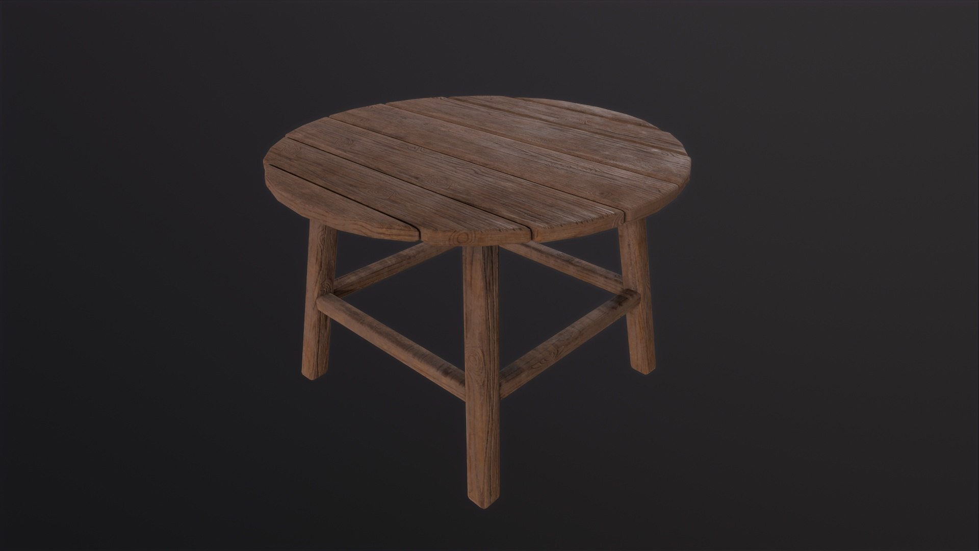3D Old dusty table - TurboSquid 2097632