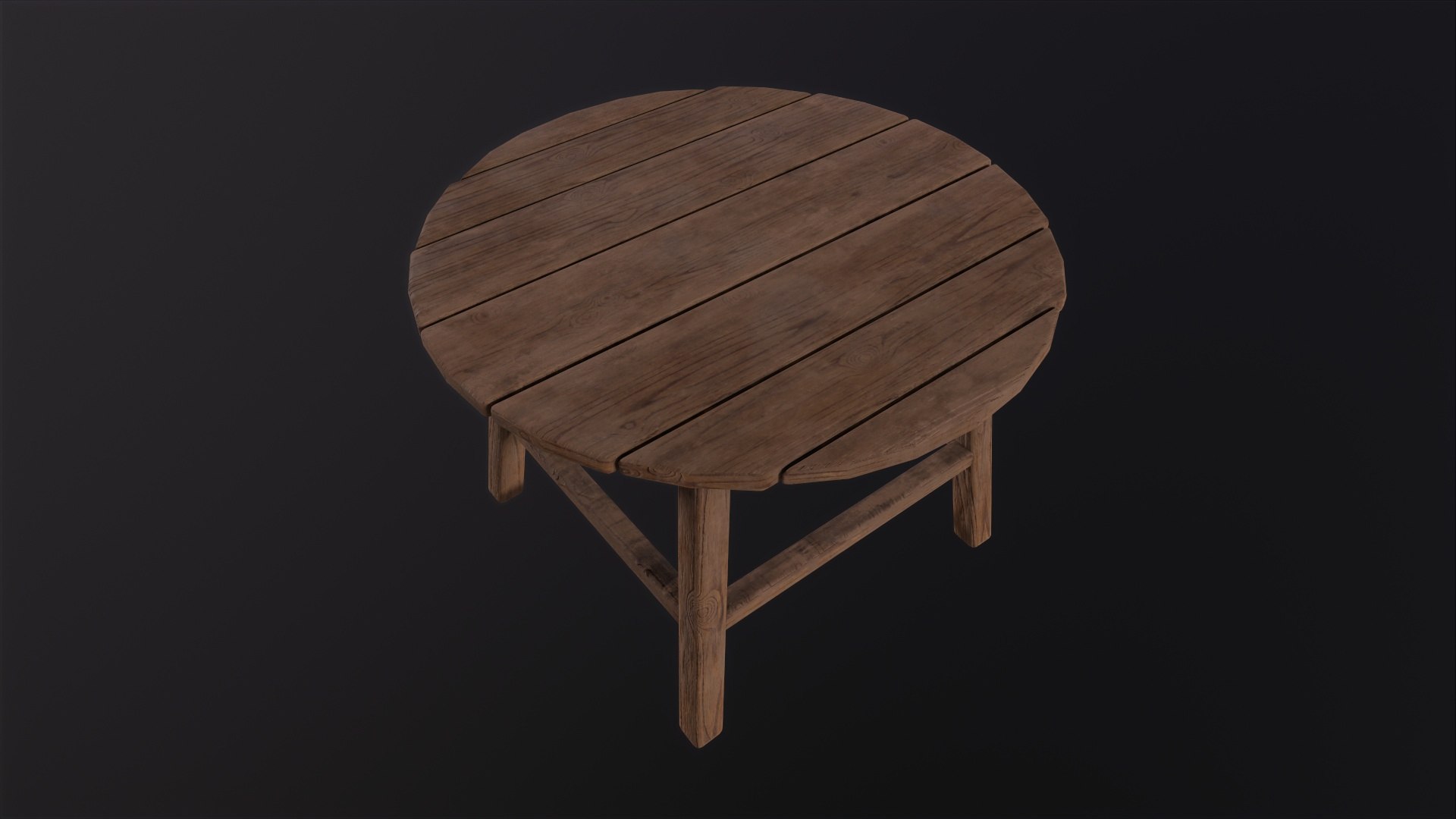 3D Old dusty table - TurboSquid 2097632