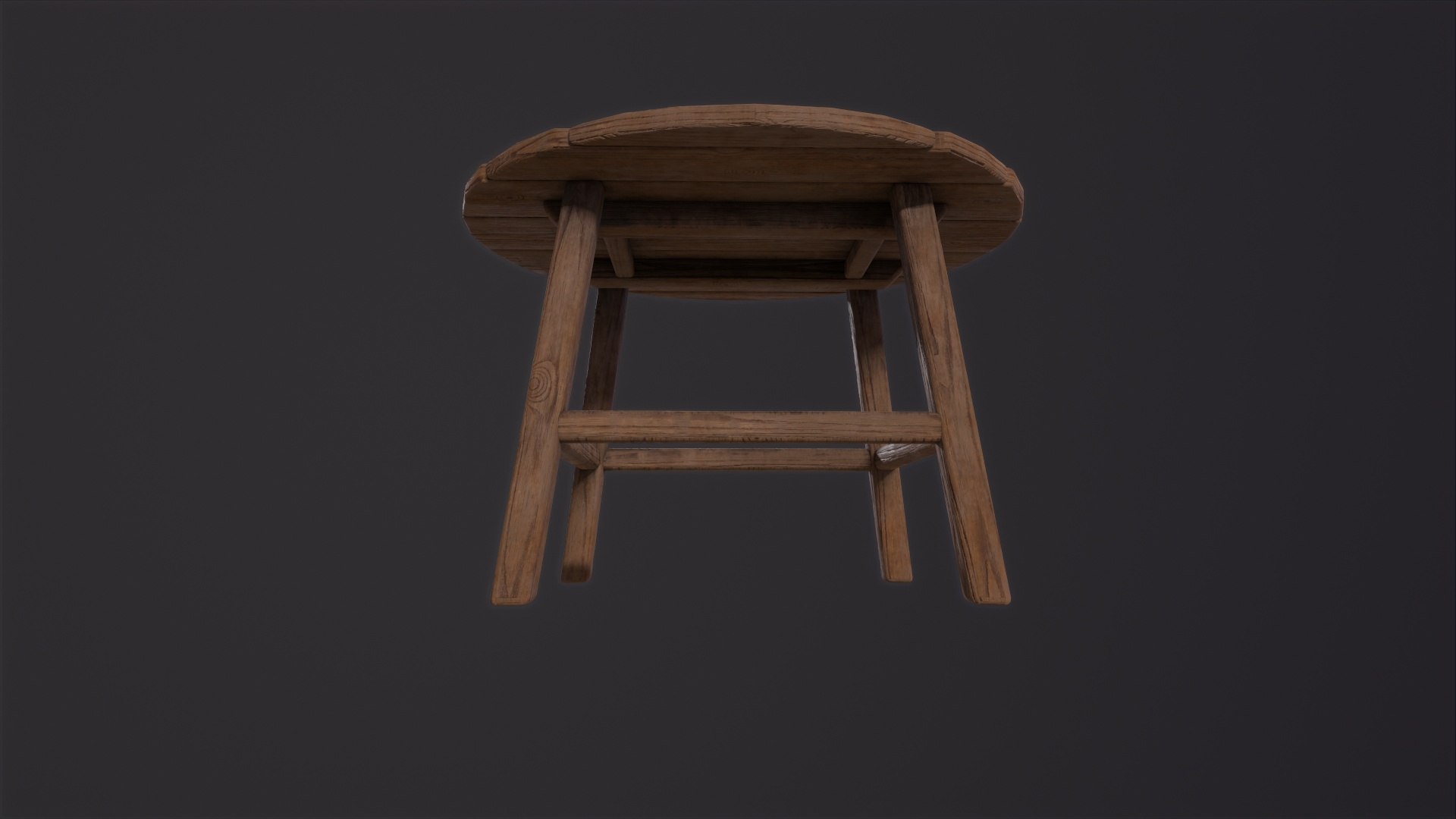3D Old dusty table - TurboSquid 2097632