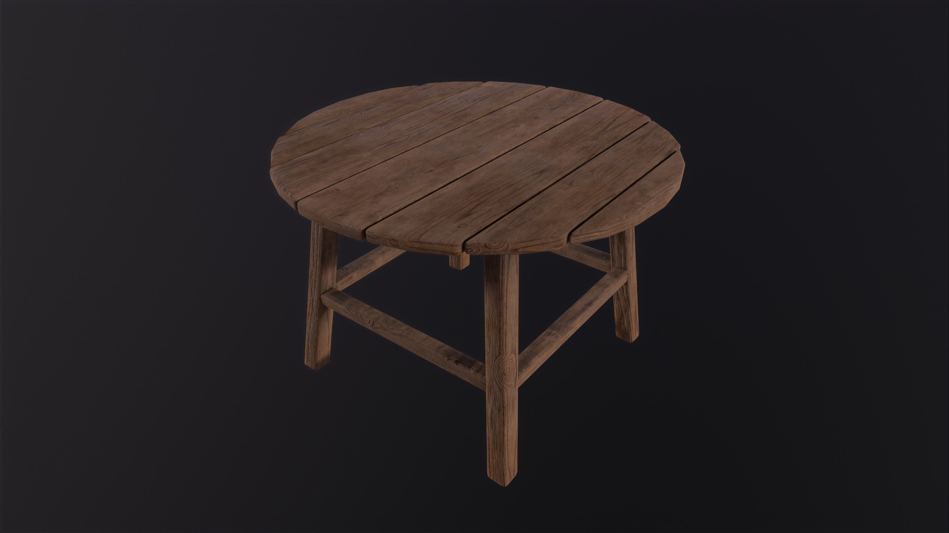 3D Old dusty table - TurboSquid 2097632