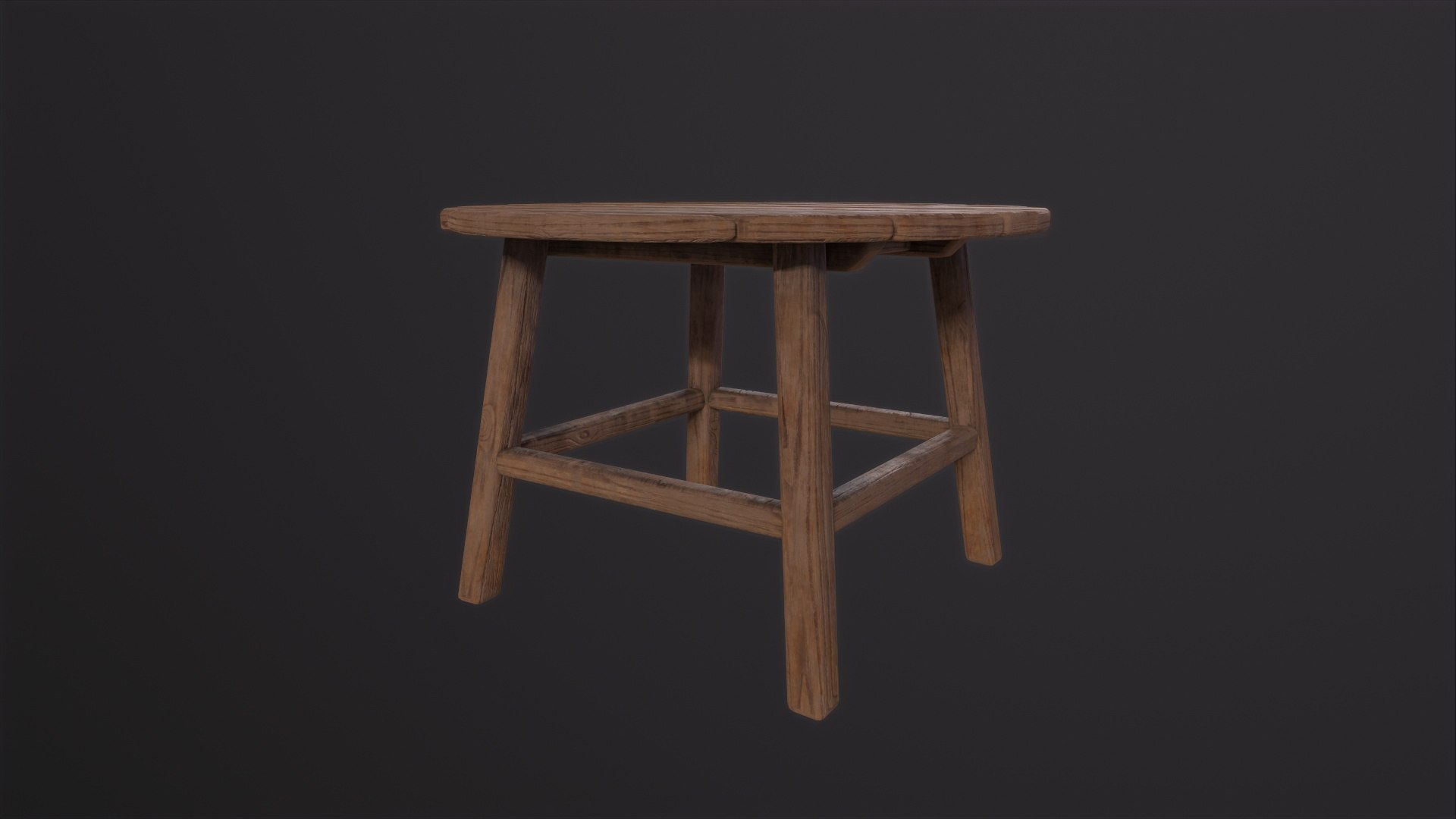 3D Old dusty table - TurboSquid 2097632