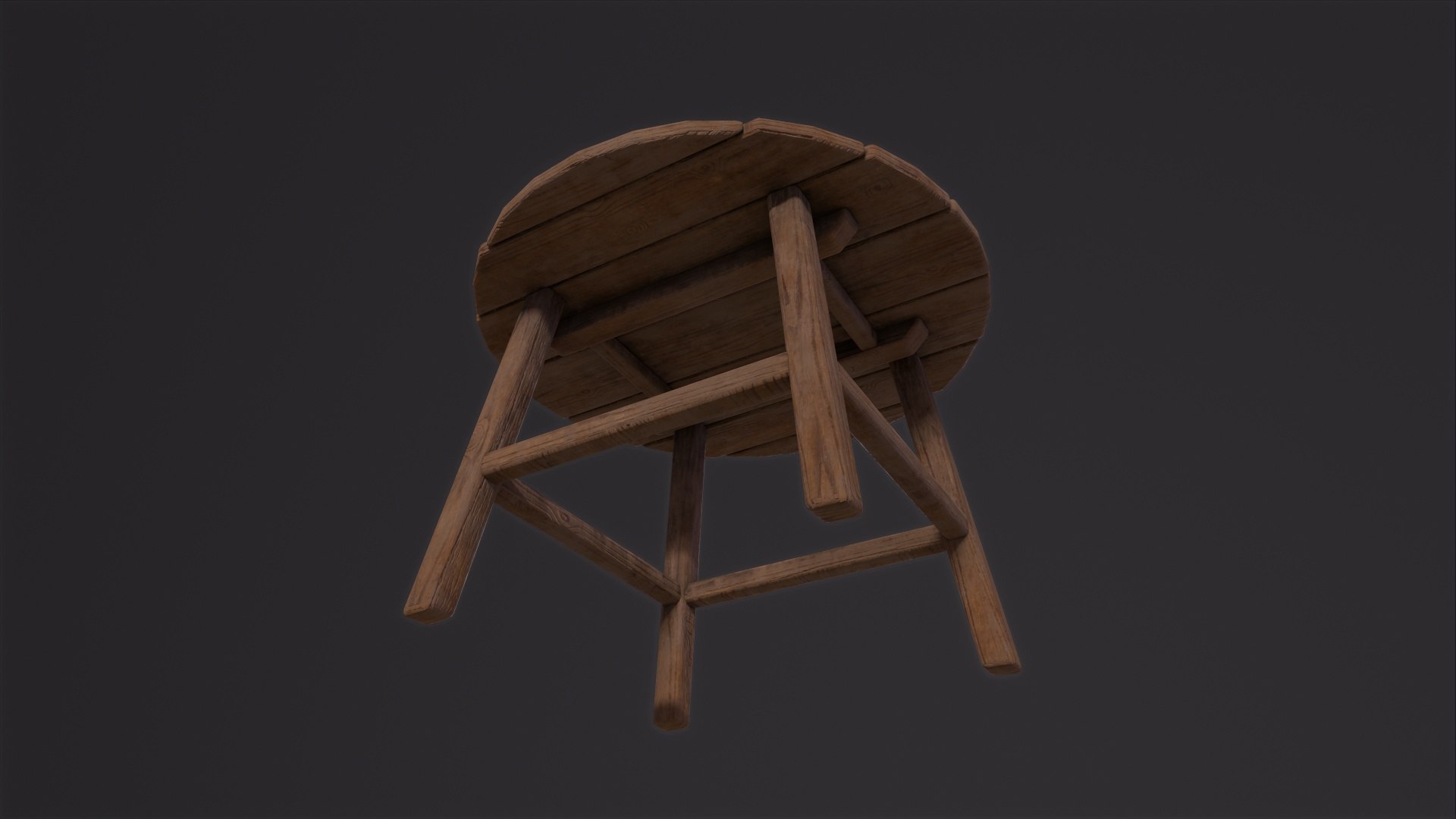 3D Old dusty table - TurboSquid 2097632
