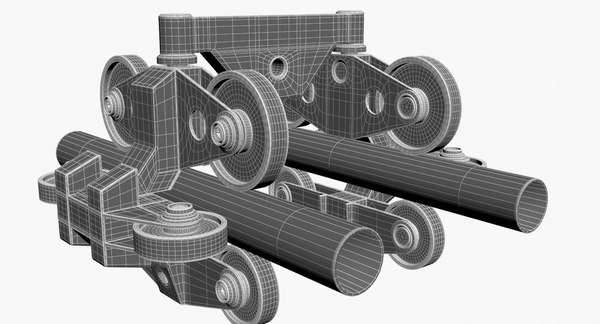 3D model roller coaster wheel - TurboSquid 1344194
