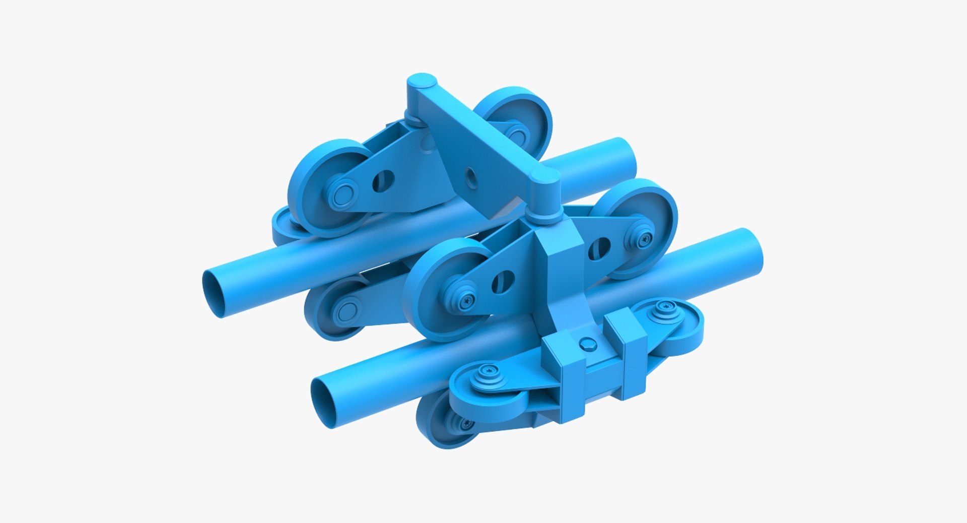 3D Model Roller Coaster Wheel - TurboSquid 1344194
