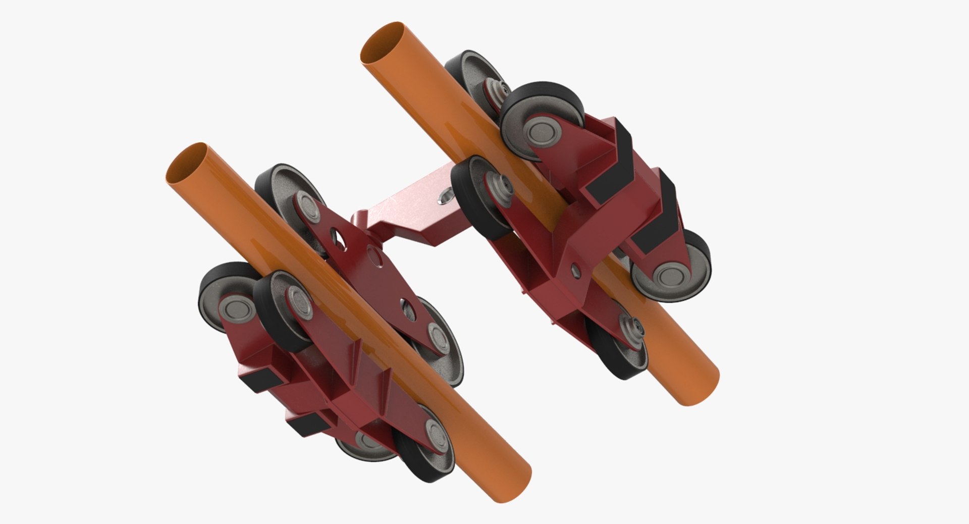 3D Model Roller Coaster Wheel - TurboSquid 1344194
