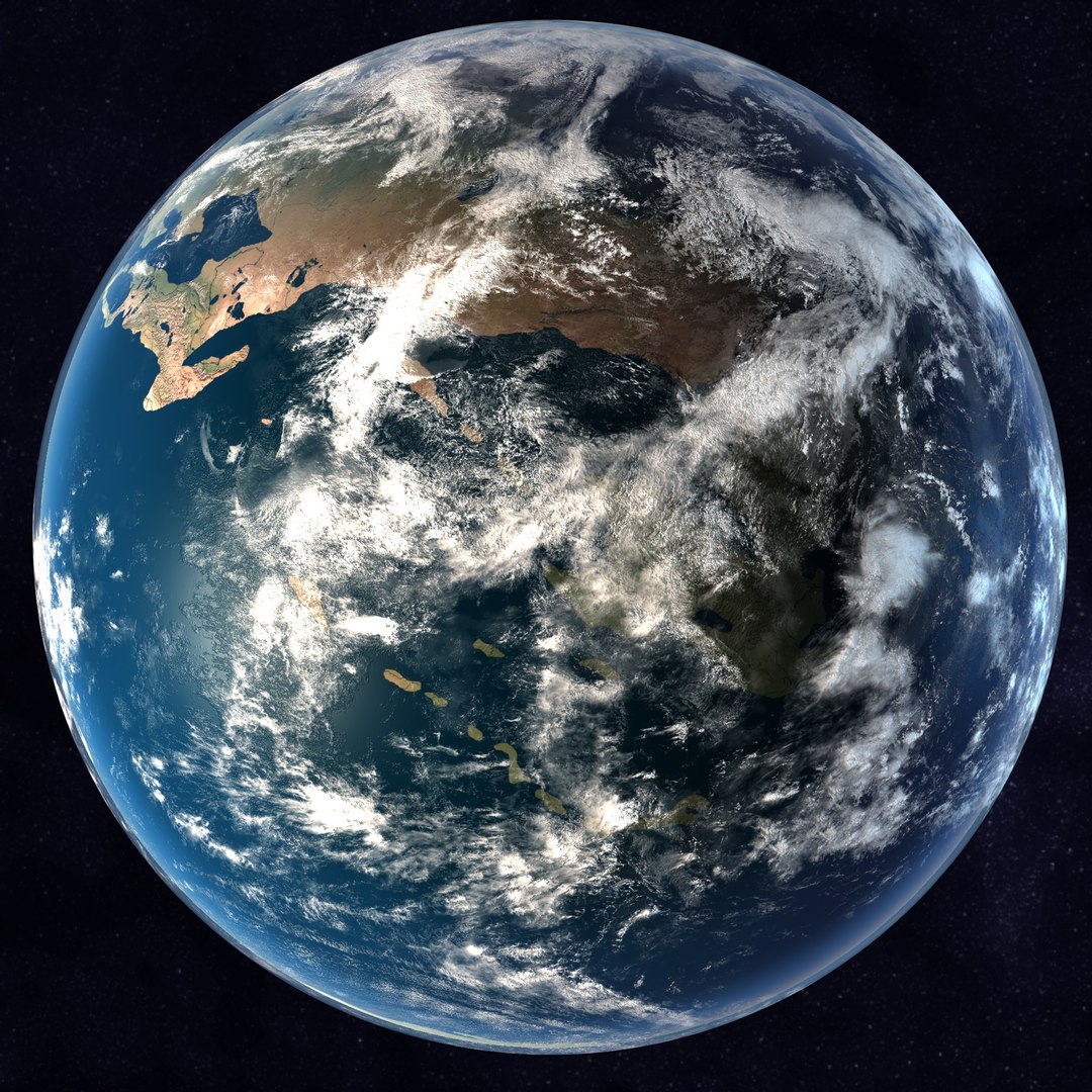 3d Model Jurassic Earth Early