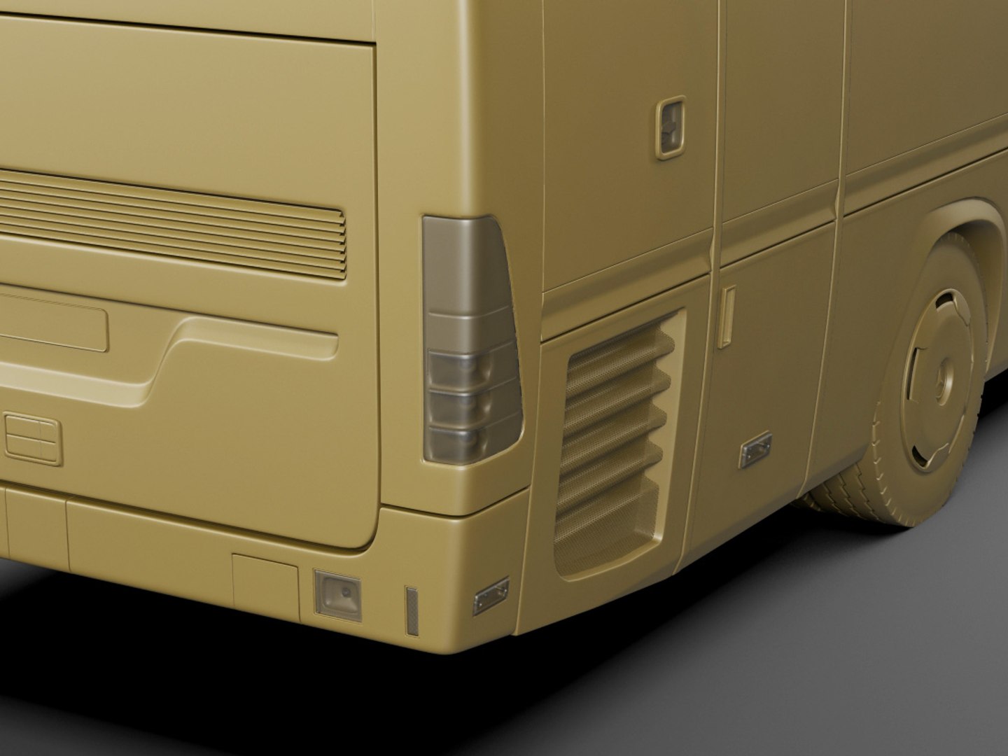 3d model mercedes tourino tour