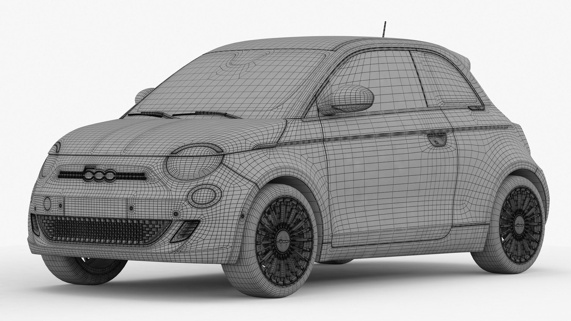 Fiat 500 2021 3D - TurboSquid 1786660