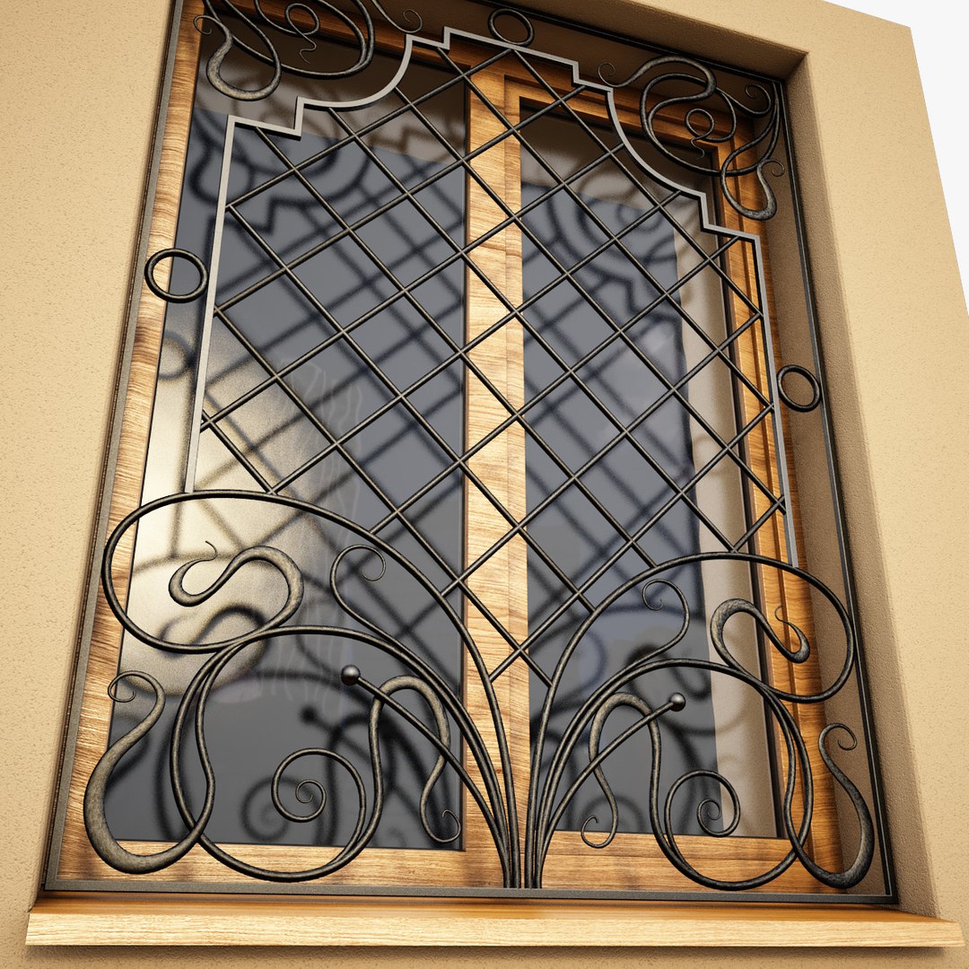 3d Model Windows Security Bars