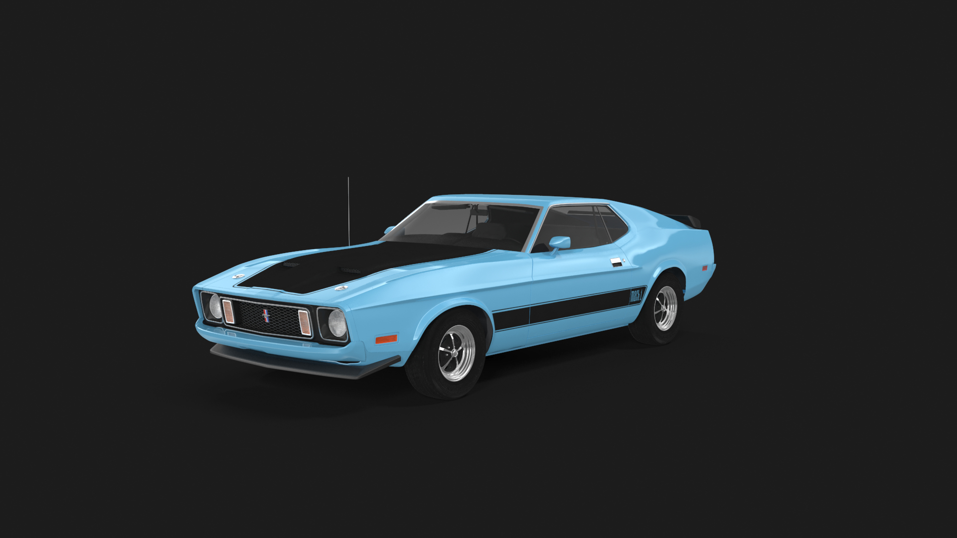 3D Mustang Mach 1 - TurboSquid 1690453
