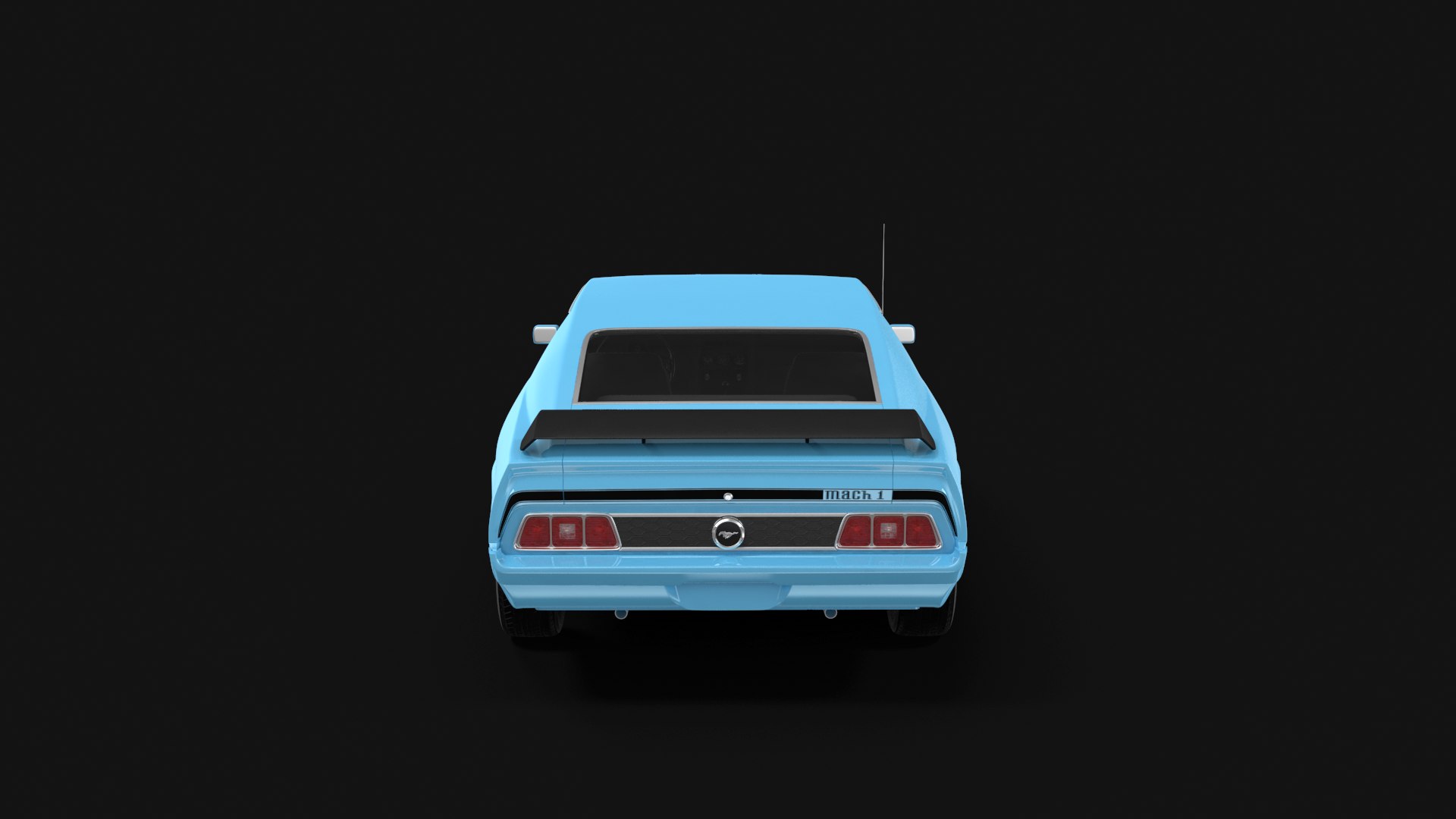 3D Mustang Mach 1 - TurboSquid 1690453