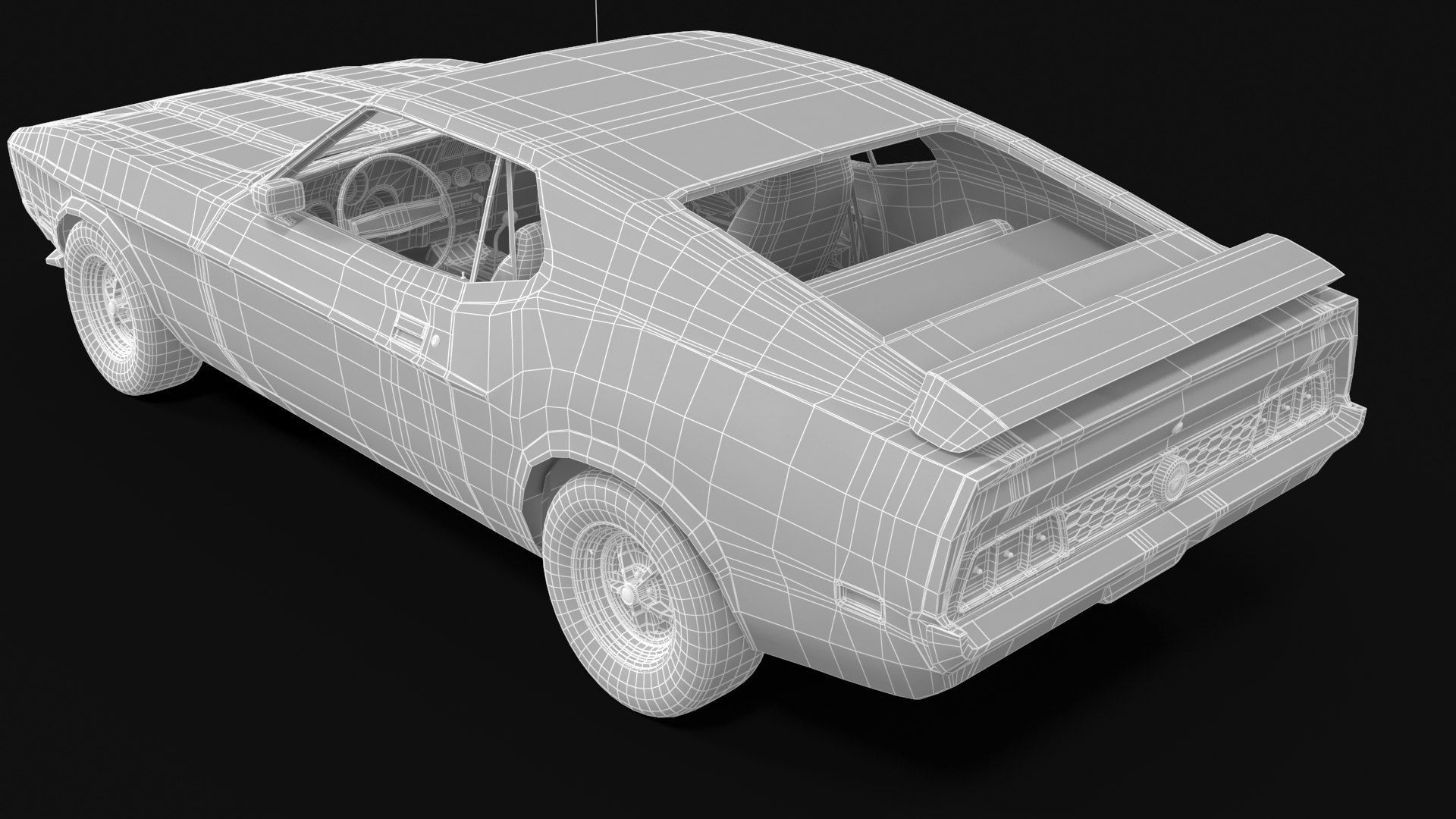 3D Mustang Mach 1 - TurboSquid 1690453