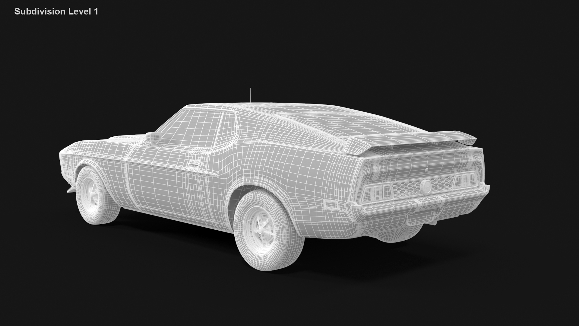 3D mustang mach 1 - TurboSquid 1690453
