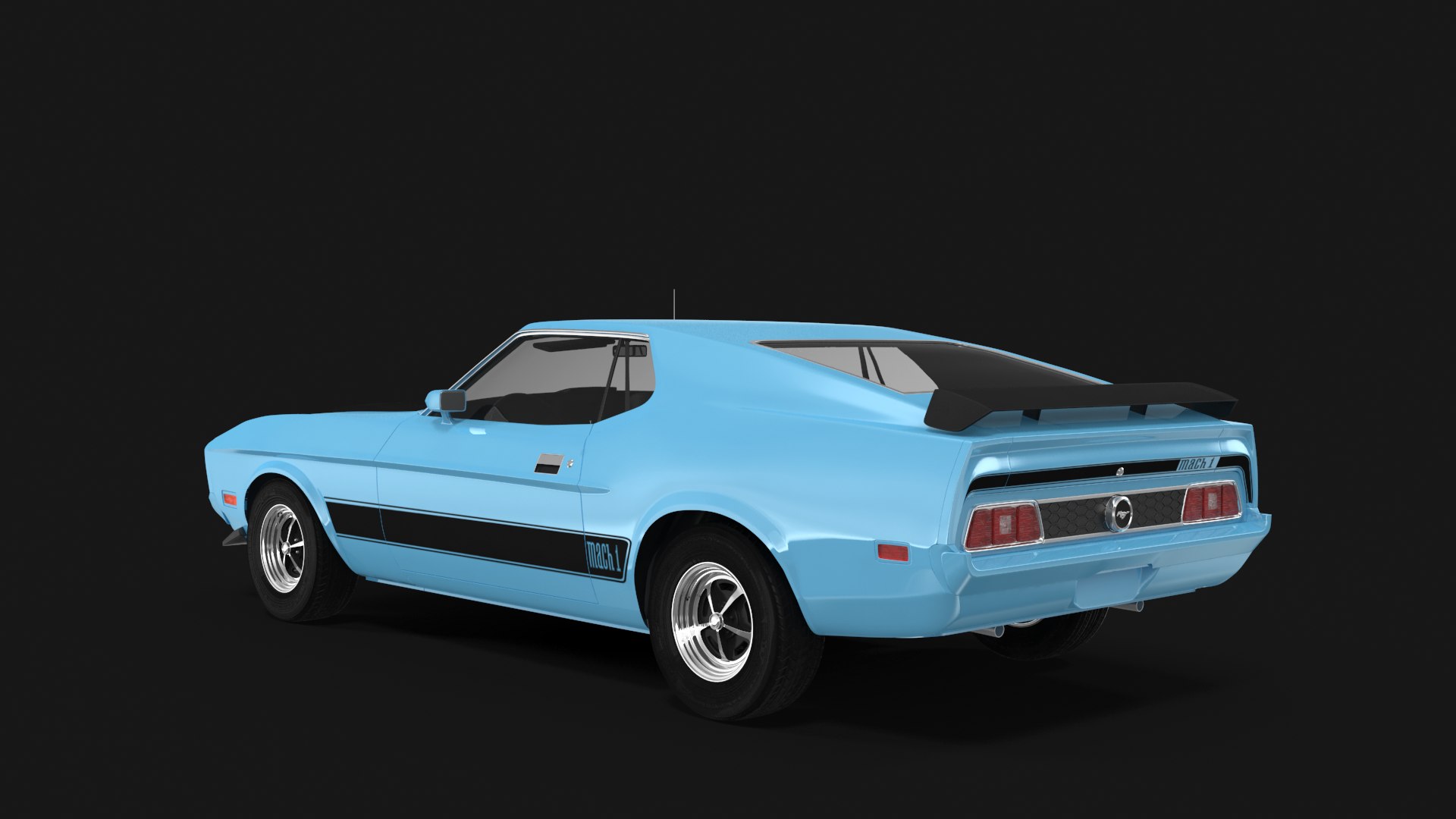 3D Mustang Mach 1 - TurboSquid 1690453