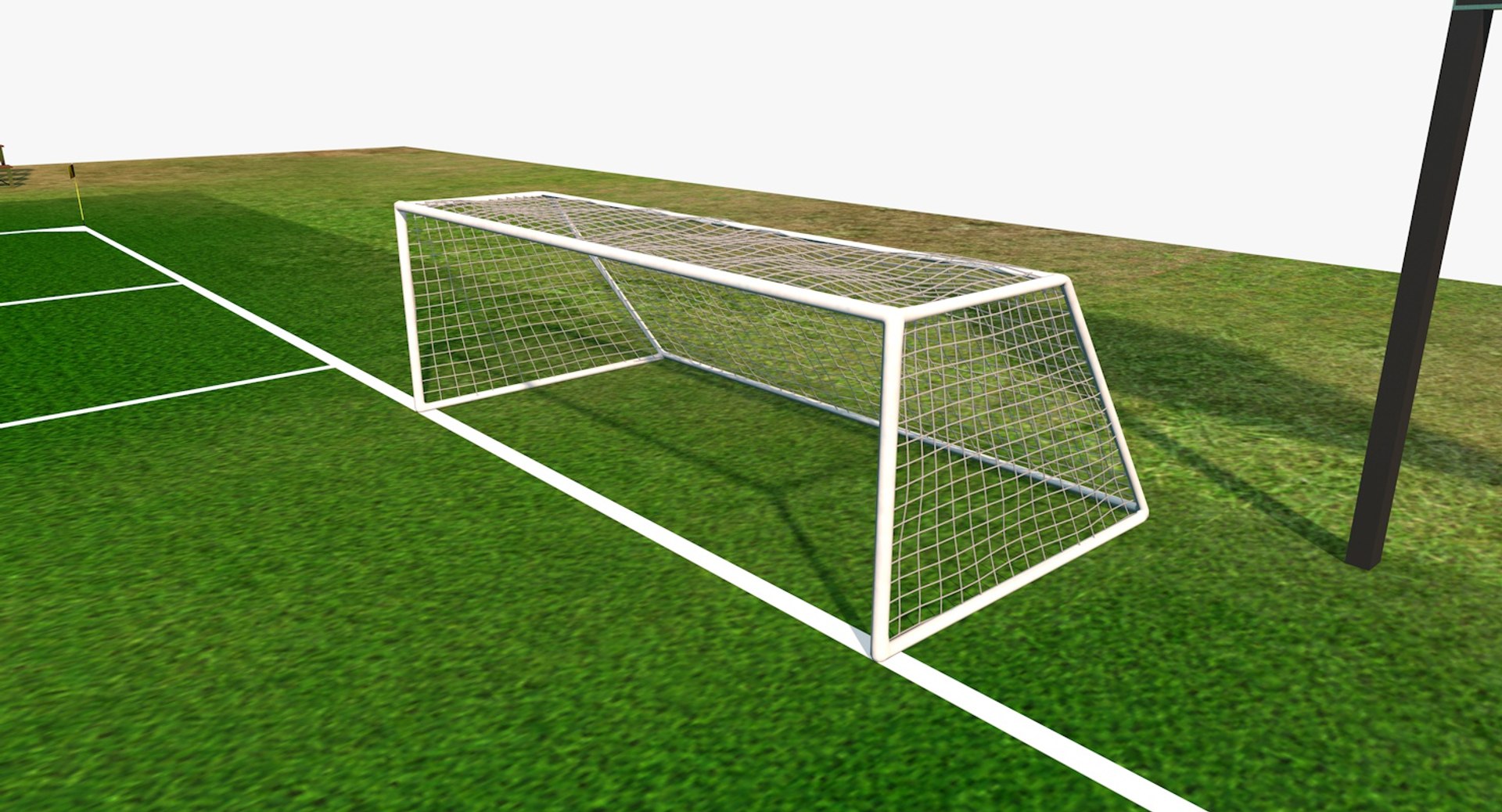 3D Model Soccer Field - TurboSquid 1265368