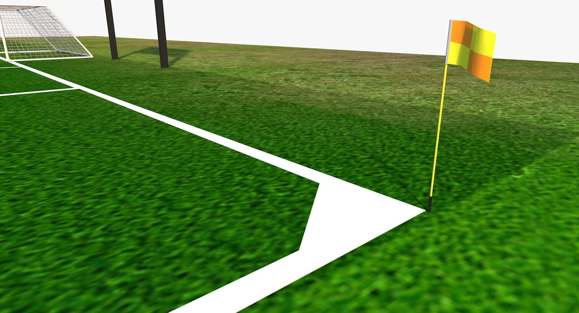 3D Model Soccer Field - TurboSquid 1265368