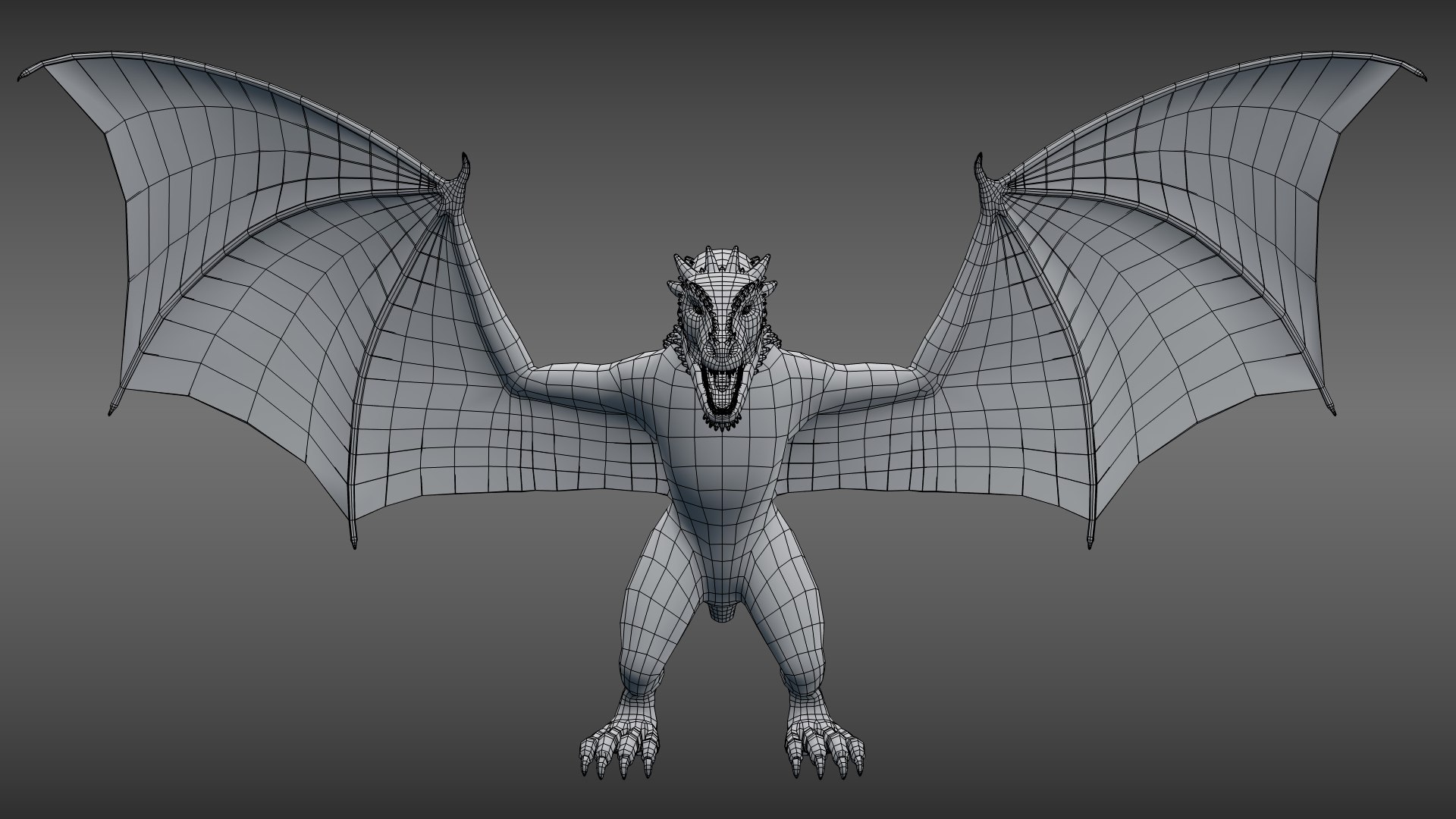 3D Dragon Blender Model - TurboSquid 1378169