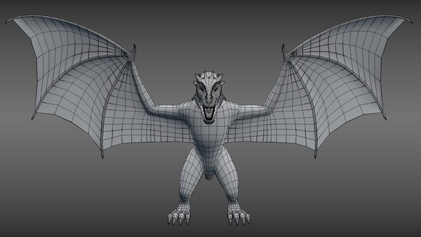 3D dragon blender model - TurboSquid 1378169