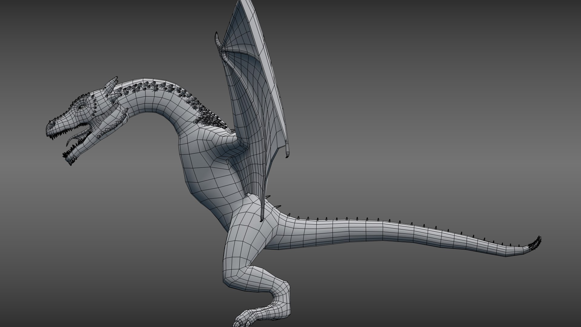 3D Dragon Blender Model - TurboSquid 1378169