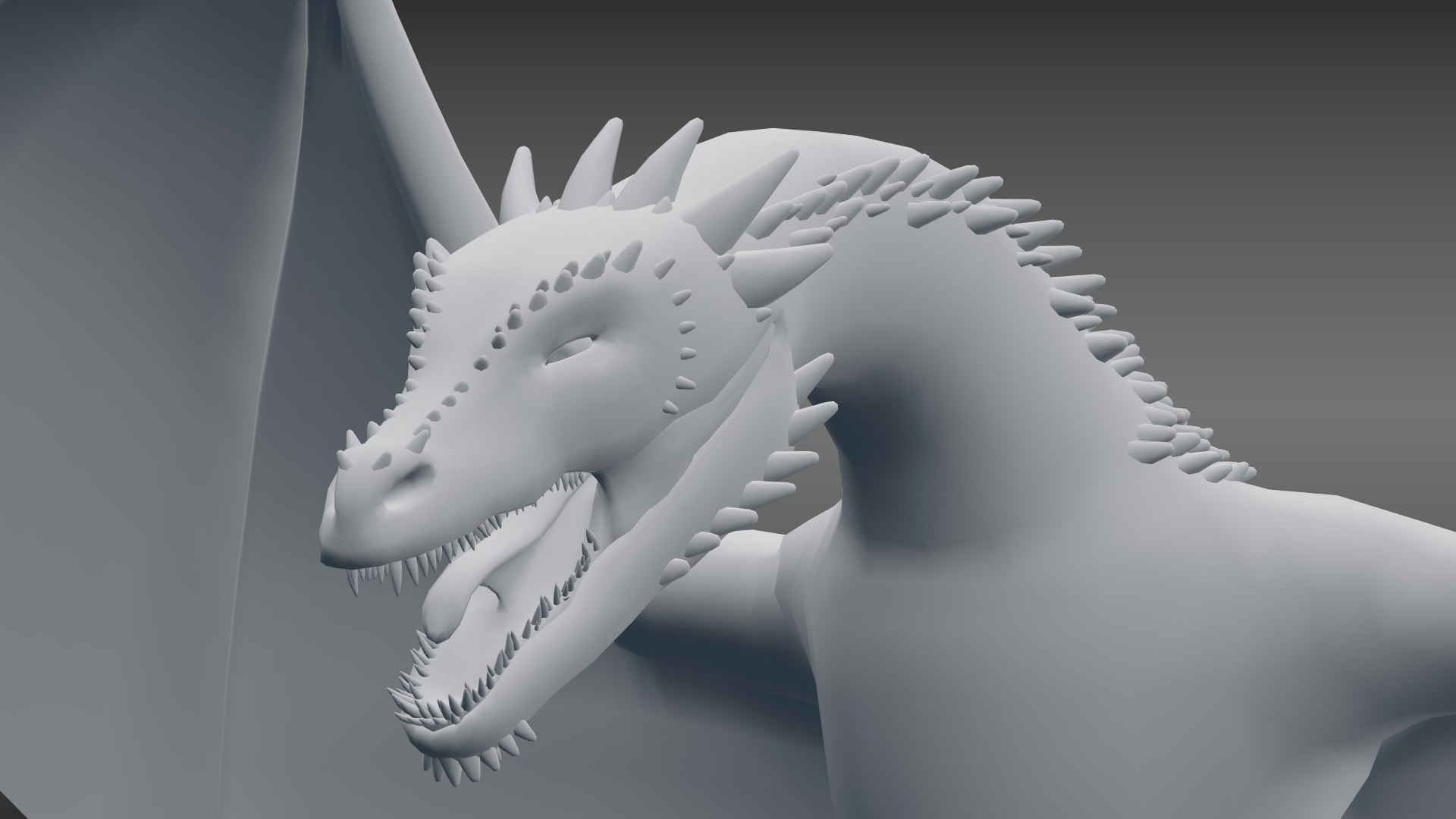 3D Dragon Blender Model - TurboSquid 1378169