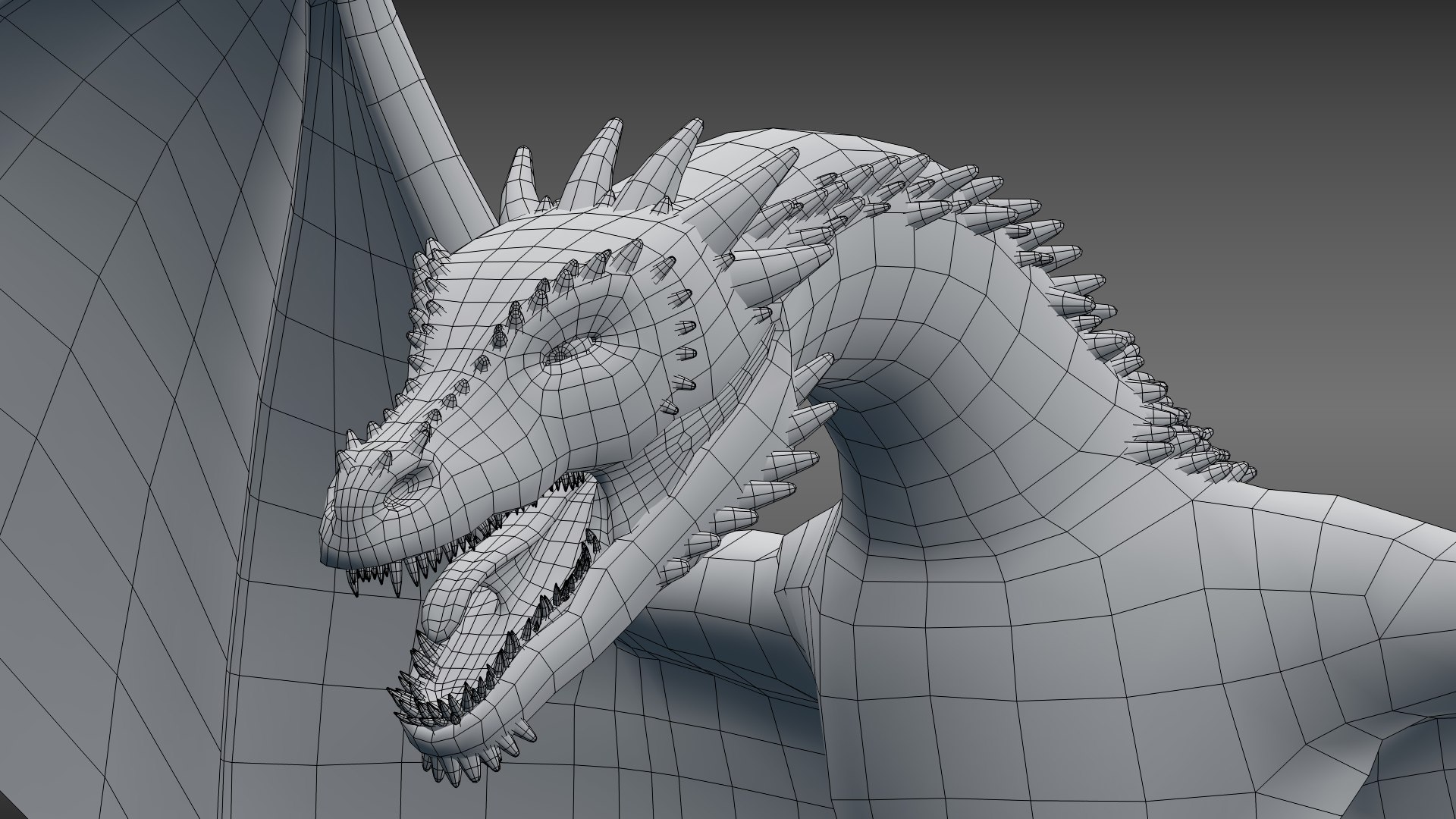 3D Dragon Blender Model - TurboSquid 1378169
