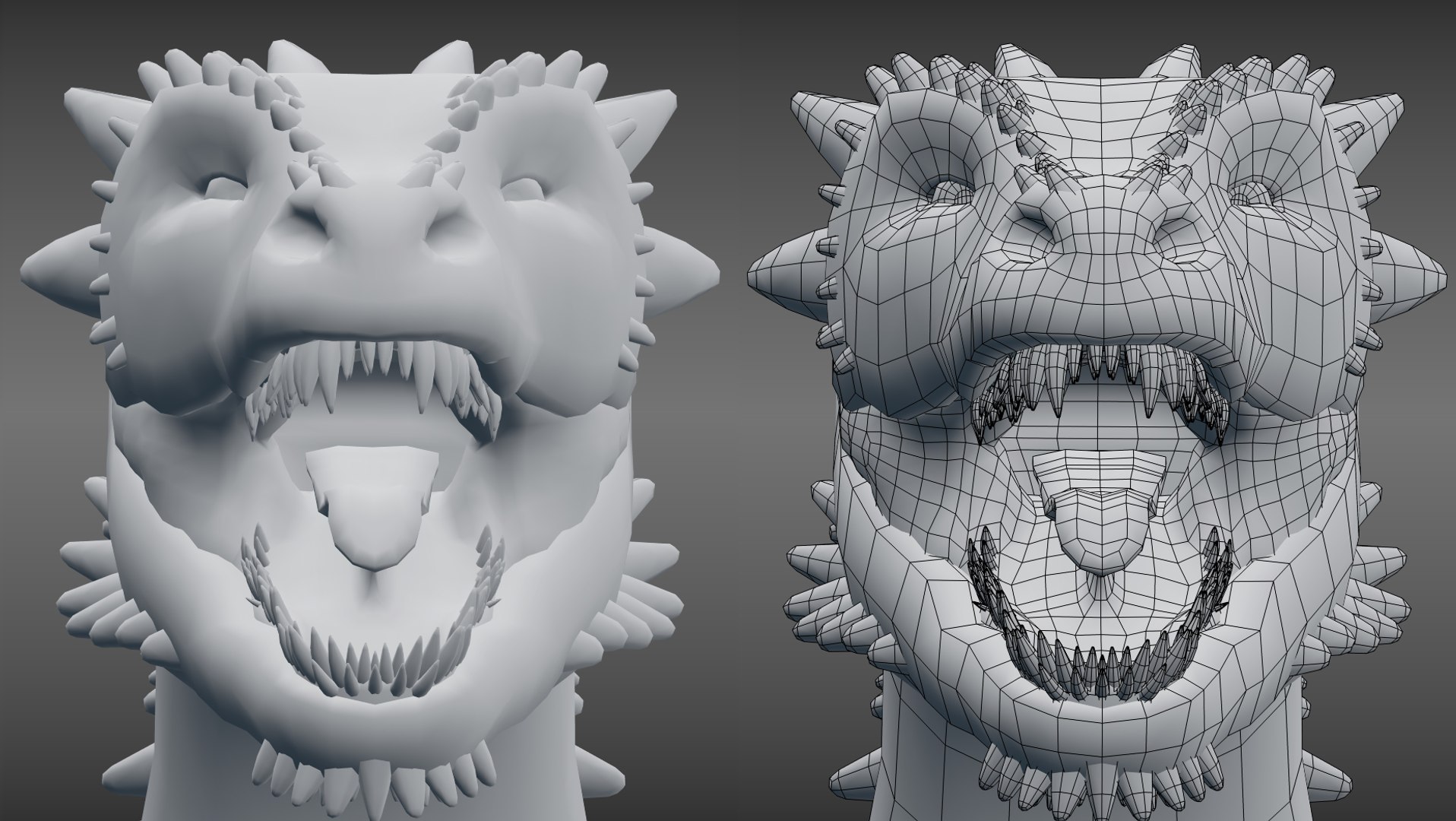 3D Dragon Blender Model - TurboSquid 1378169