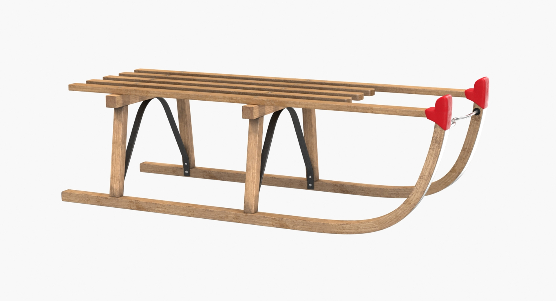 3D Wooden Snow Sleds Collection model - TurboSquid 2176874