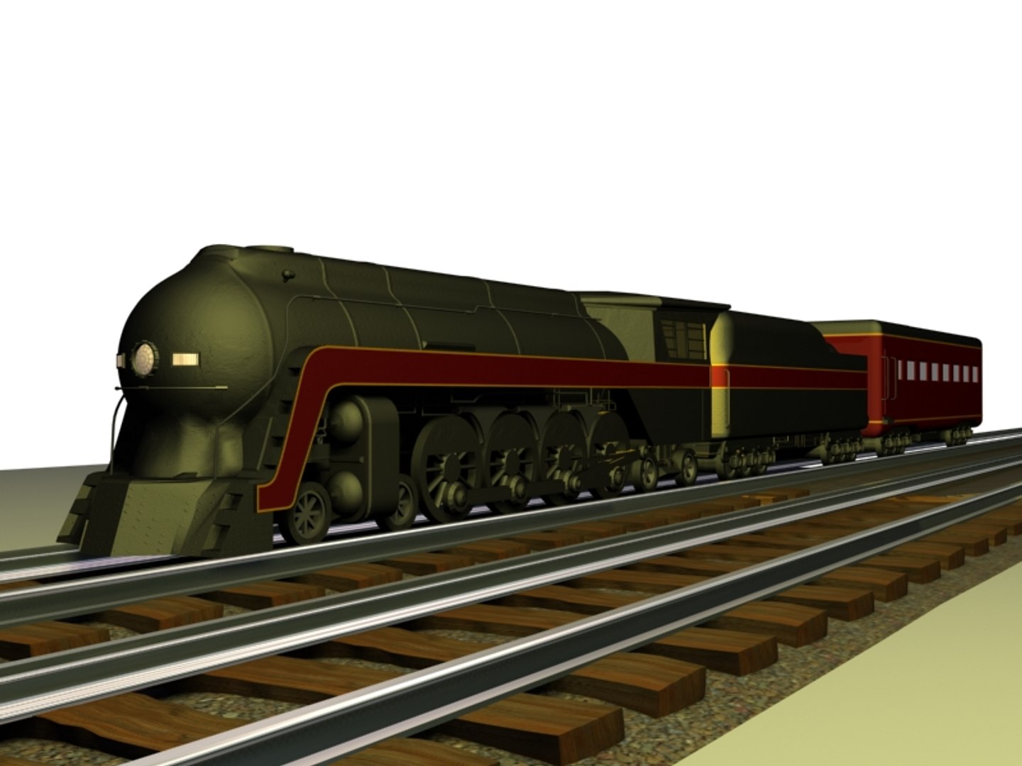 Maya Class J4-8-4 Train Engine Car