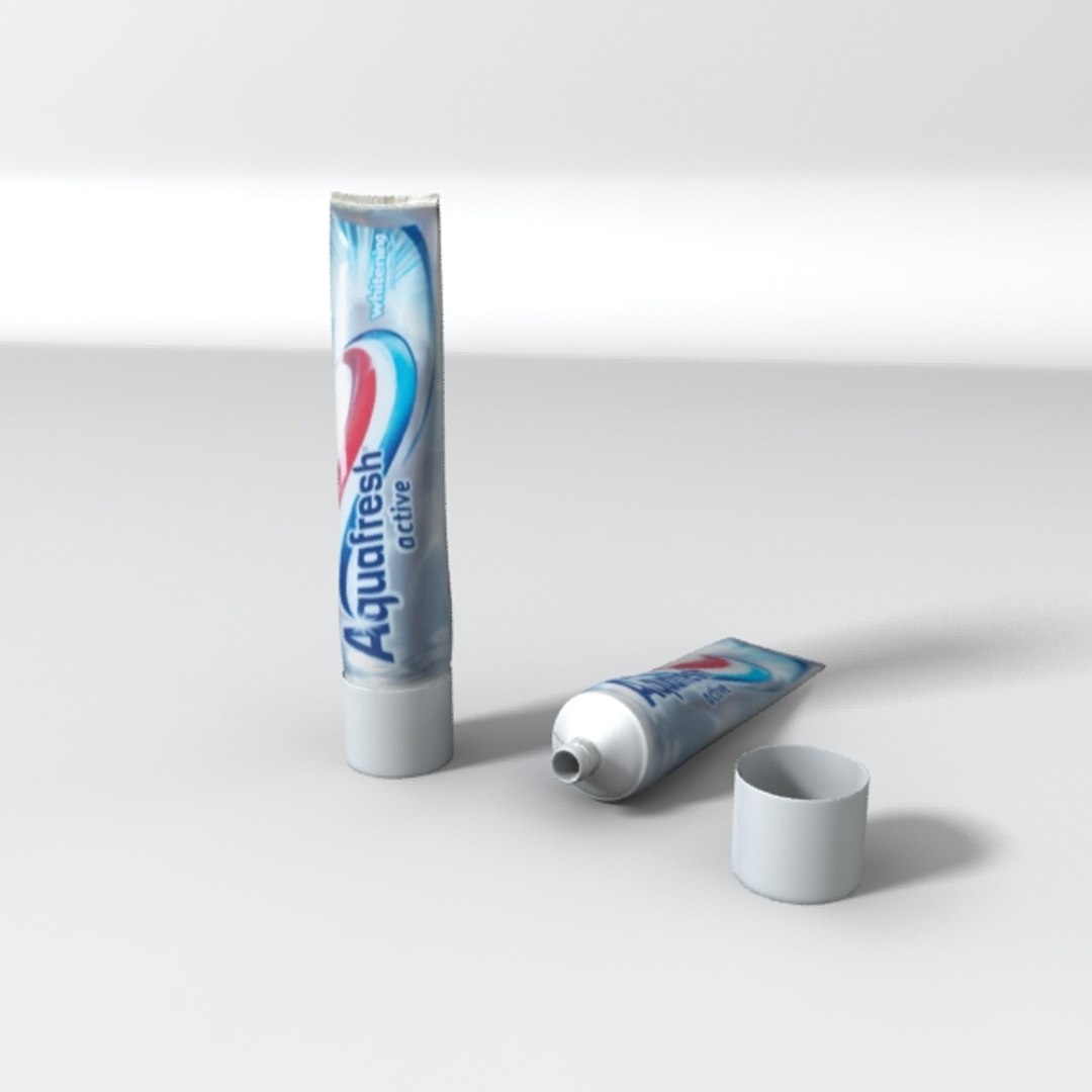 toothpaste 3d model