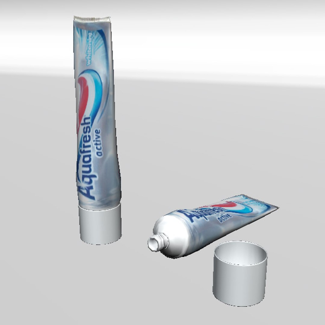 toothpaste 3d model