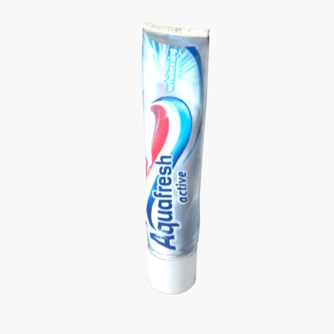 toothpaste 3d model