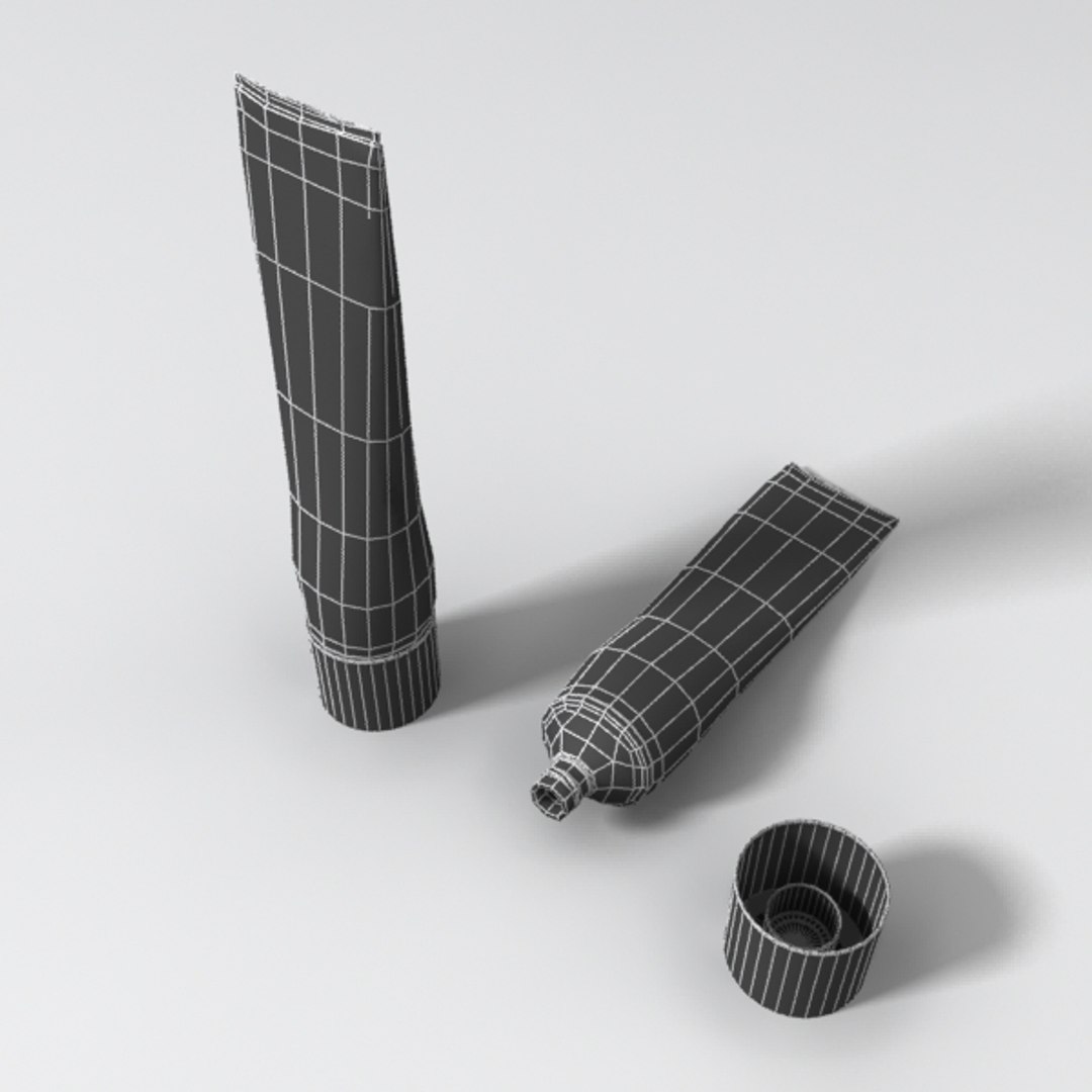 toothpaste 3d model
